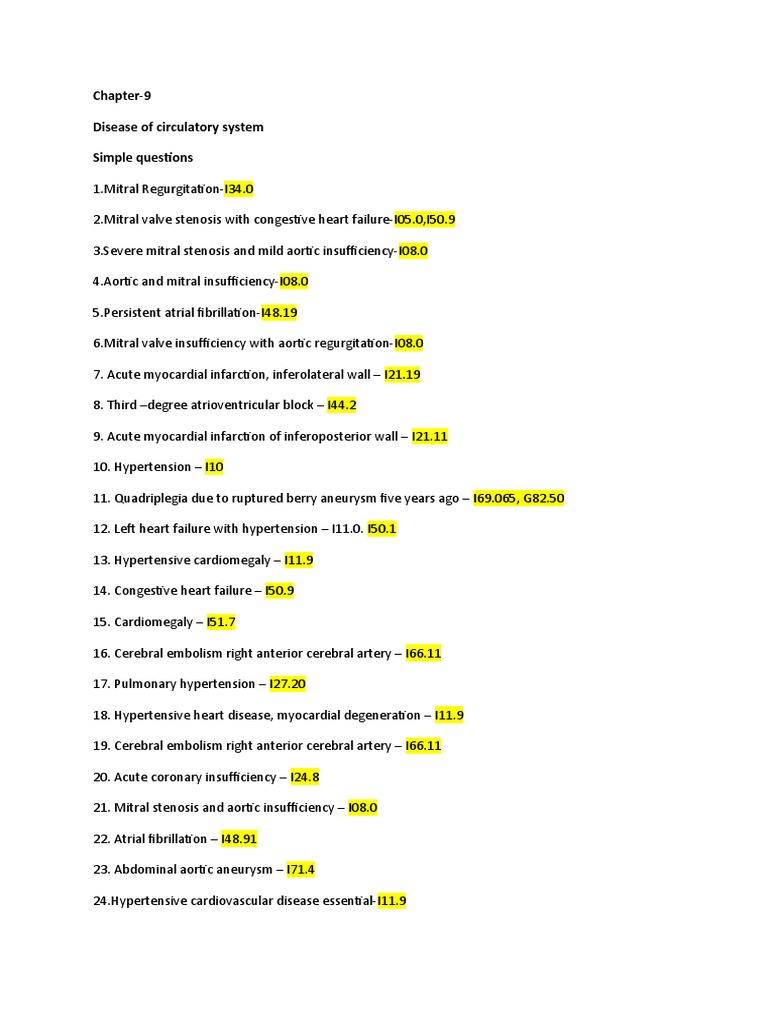 Chapter 9 Key | Download Free PDF | Myocardial Infarction | Coronary Circulation