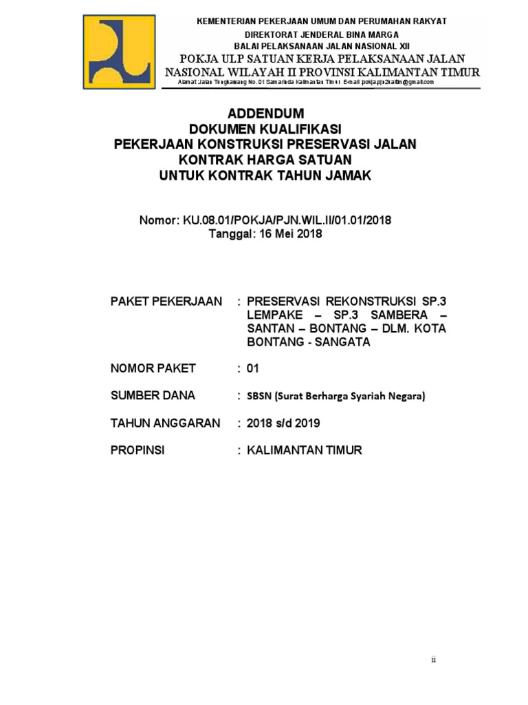 Add (tgl16) Sambera - Santan | PDF