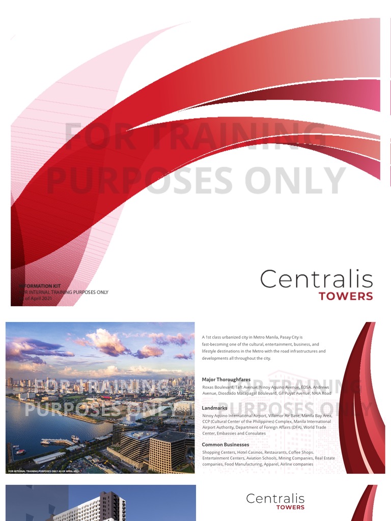 Centralis Towers Info-Kit - Final | PDF | Building Engineering ...