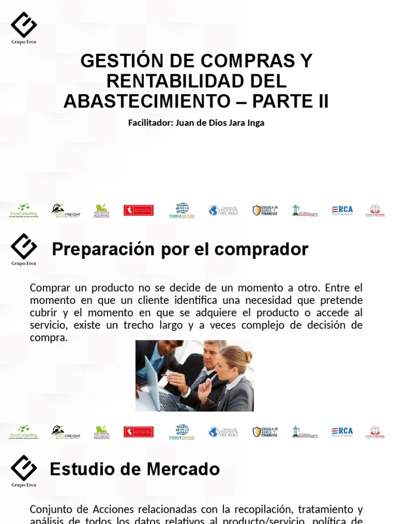 Sesión N°3 Gestión de Compras y Rentabilidad Del Abastecimiento - Parte Ii | Descargar gratis ...