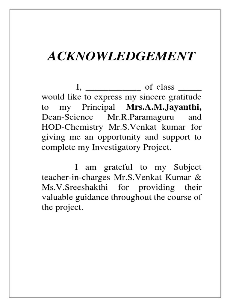 Acknowledgement and Certificate-2 | PDF