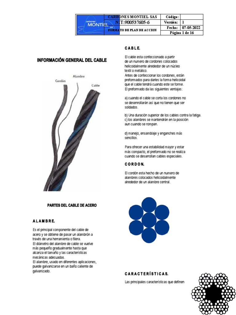Guia de Instalacion Cuidado y Manejo Del Cable Boa - Guaya | PDF ...