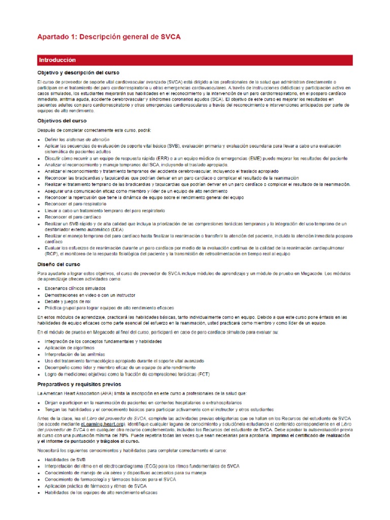 Libro Aha | PDF | Reanimación cardiopulmonar | Medicina CLINICA