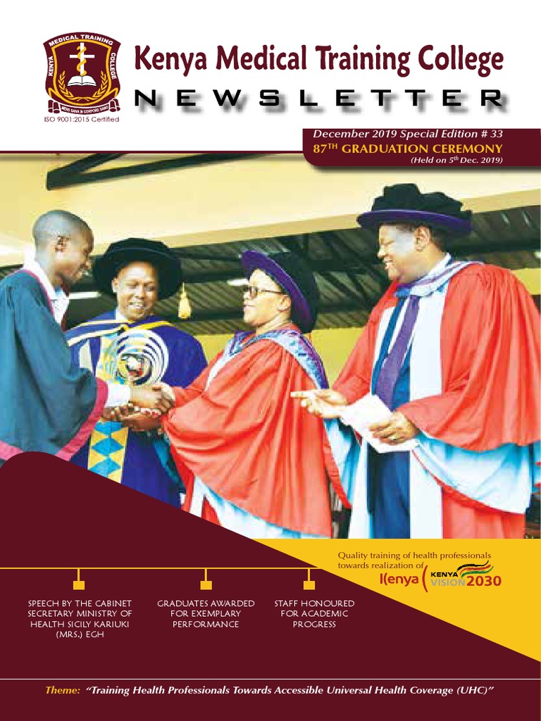 2019 KMTC Graduation Highlights | PDF | Physical Therapy | Health ...