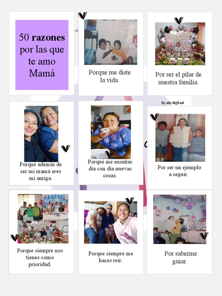 50 Razones Por Las Que Te Amo Mama Ale Digitaal Pdf