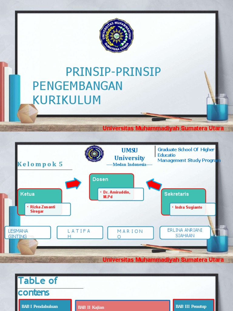 Kel.5 PPT Prinsip Pengembangan Kurikulum | PDF