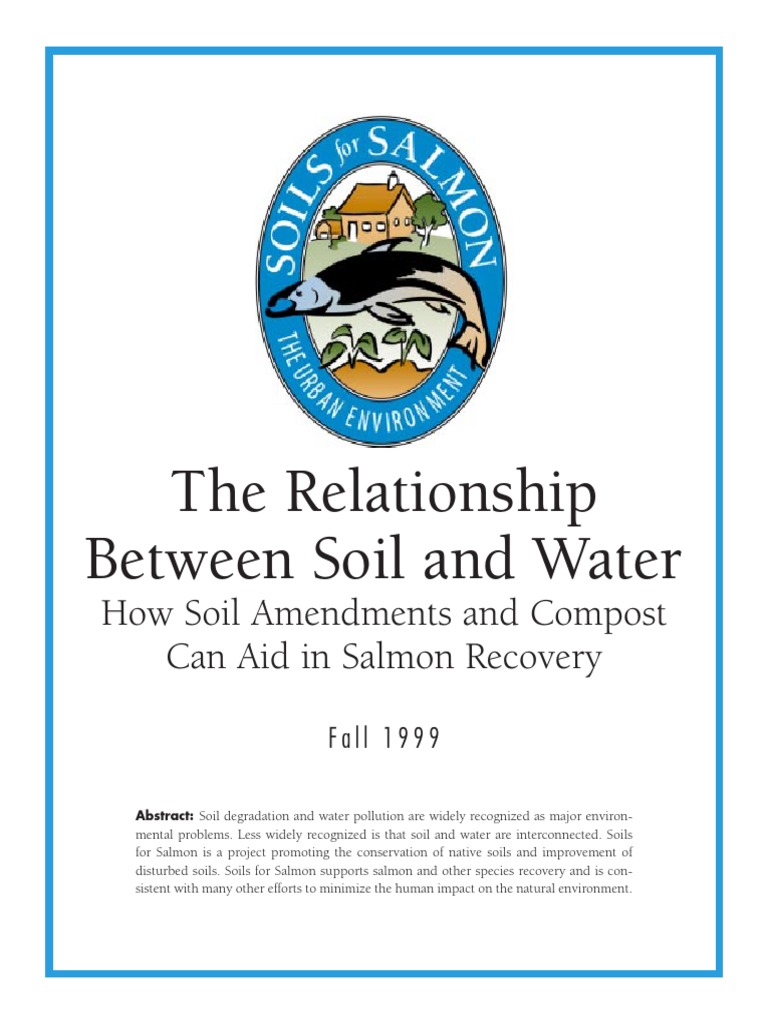 The Relationship Between Soil and Water: How Soil Amendments and ...