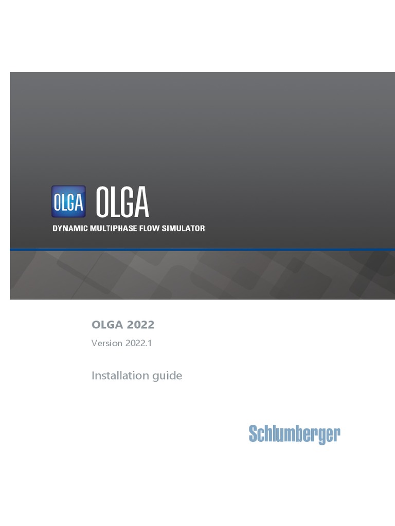 OLGA Installation Guide | PDF | Microsoft Windows | Installation ...