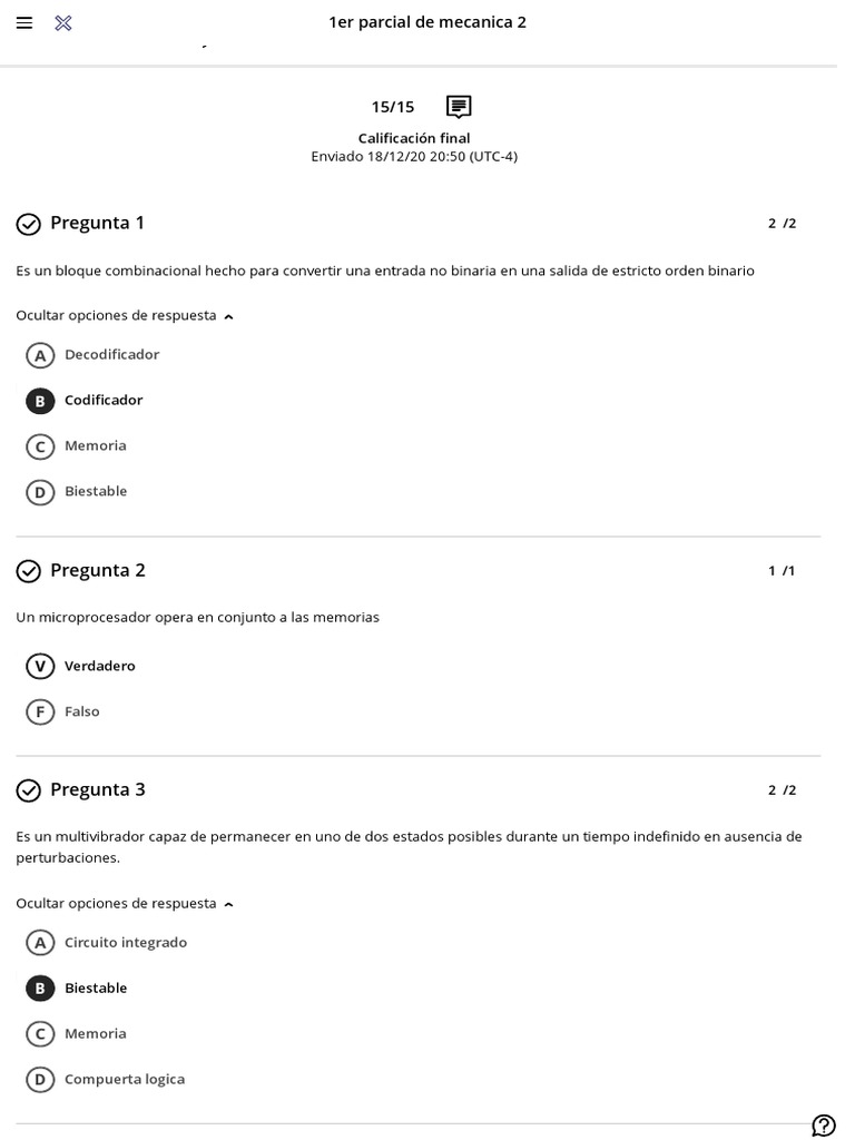 Examen Parcial Mecánica de Hardware II - Dany de Jesus | PDF | Almacenamiento de datos de la ...
