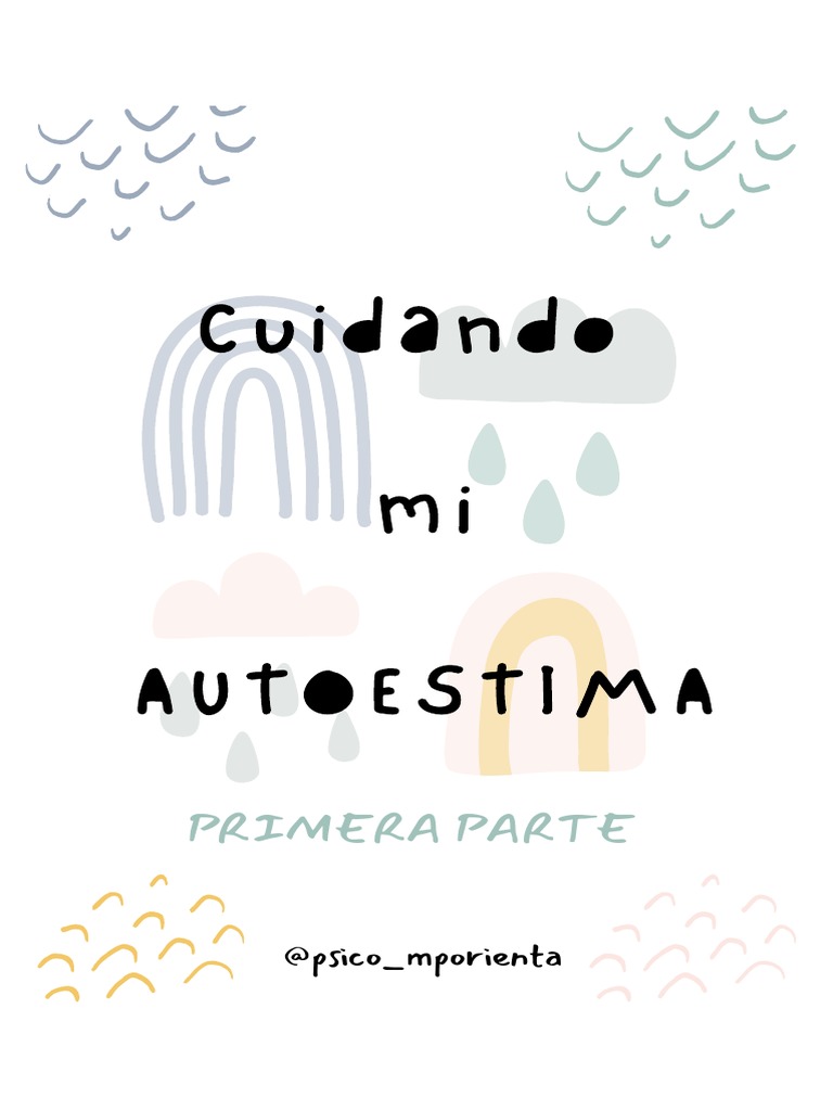 Cuaderno Autoestima Parte 1 | PDF