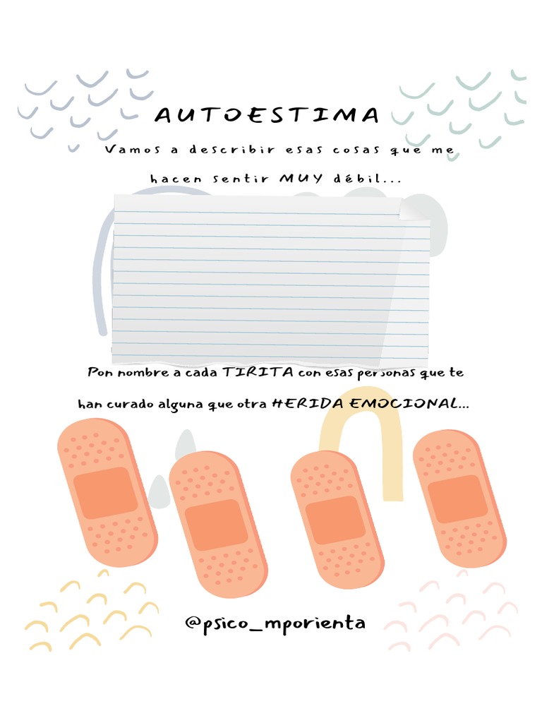 Cuaderno Autoestima 2da Parte | PDF