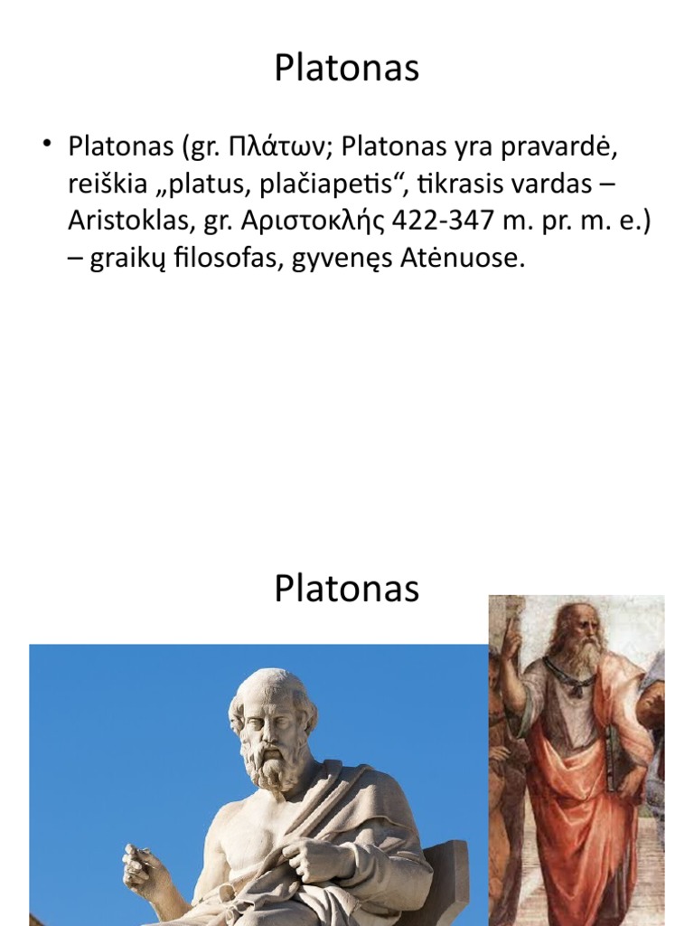 Platonas | PDF