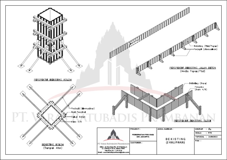Bekisting (2 Kali Pakai) | PDF