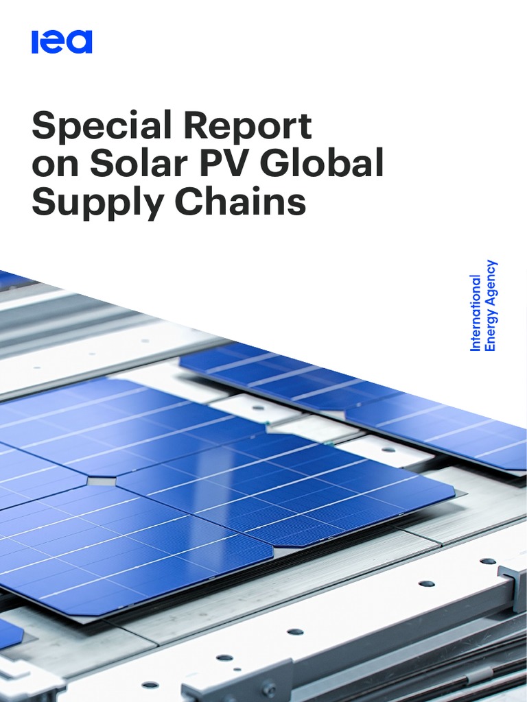 Special Reporton Solar PVGlobal Supply Chains | PDF | Photovoltaics ...
