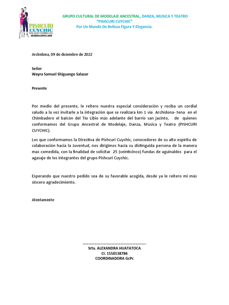 Oficio Navidad | PDF