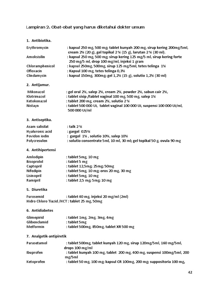 Daftar Obat | PDF | Medicine | Chemical Substances