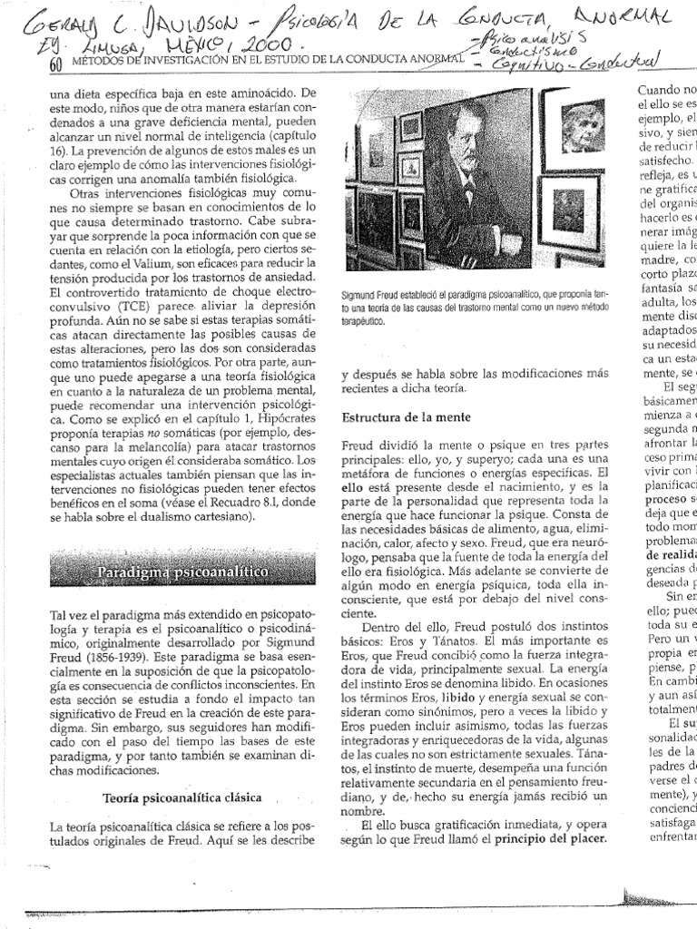 Davidson Teorías Psicológicas | PDF
