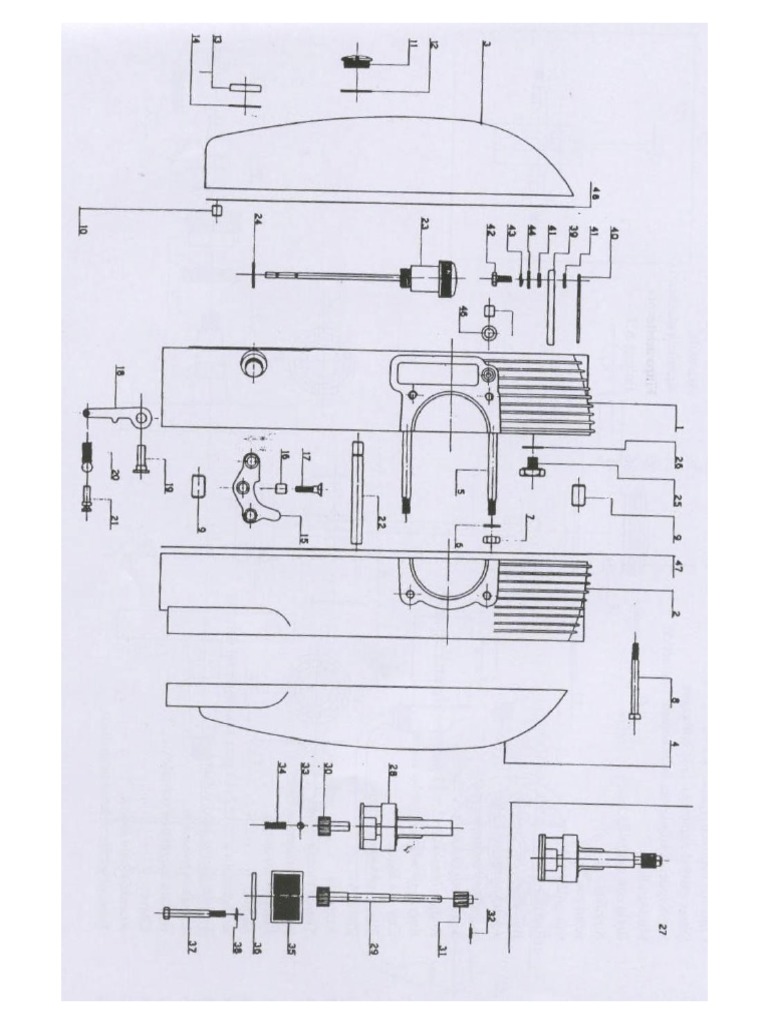 MV Agusta 150 4 Tiempos Despiece Motor 6589 | PDF