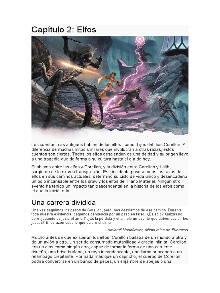 Capítulo 2 Elfos | PDF | Duendes | Adultos