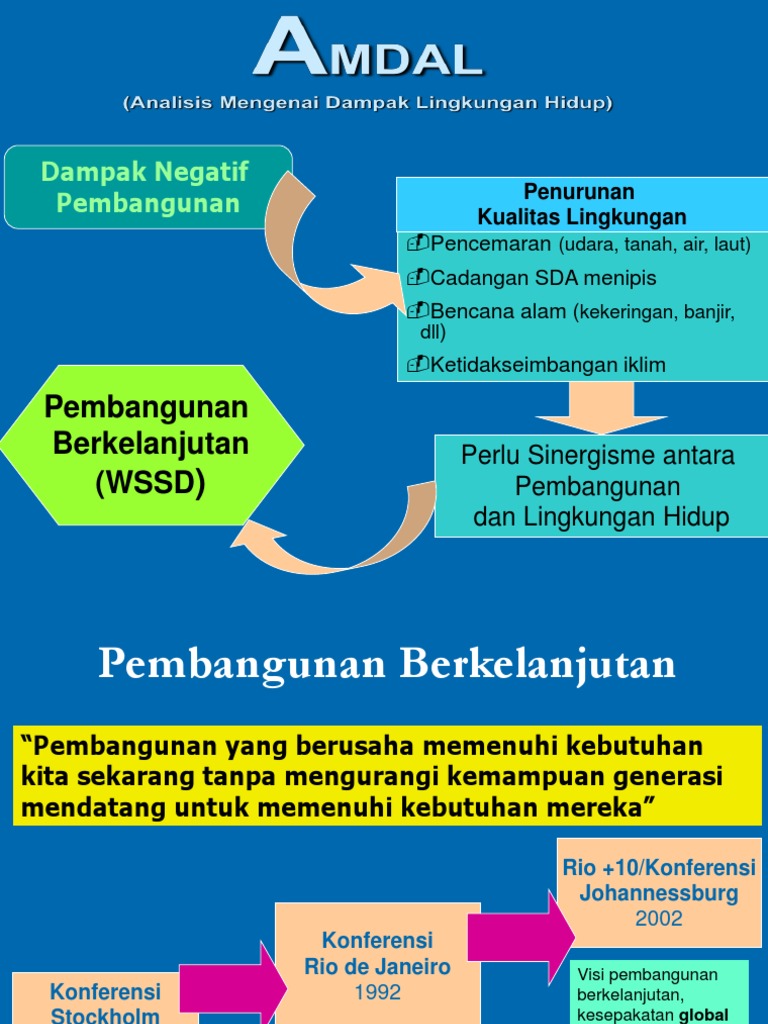 PB - 1 - Pengertian Amdal Andal - Vers | PDF