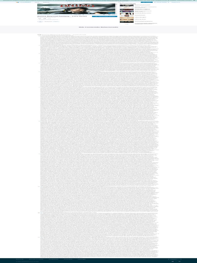 Anima Beyond Fantasy - Core Exxet | PDF | Juegos de rol | Cookie HTTP