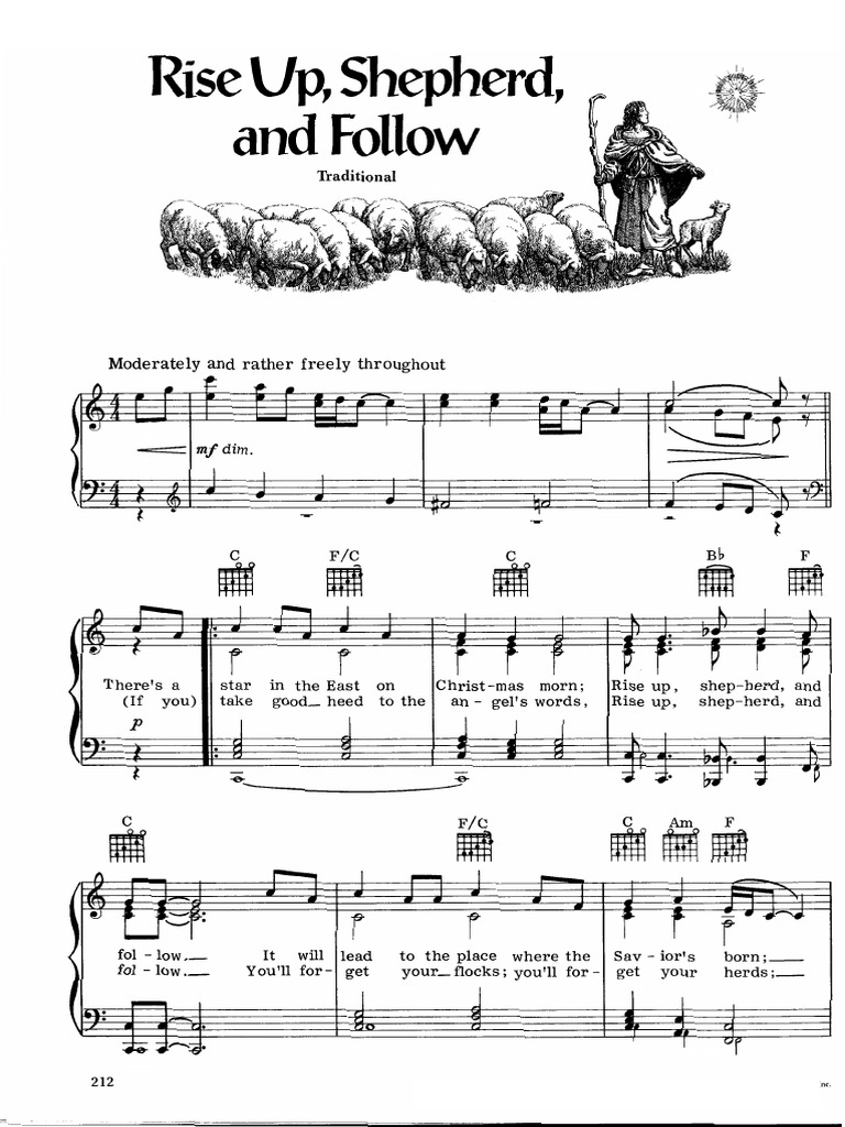 Rise Up Shepherd and Follow | PDF | Art