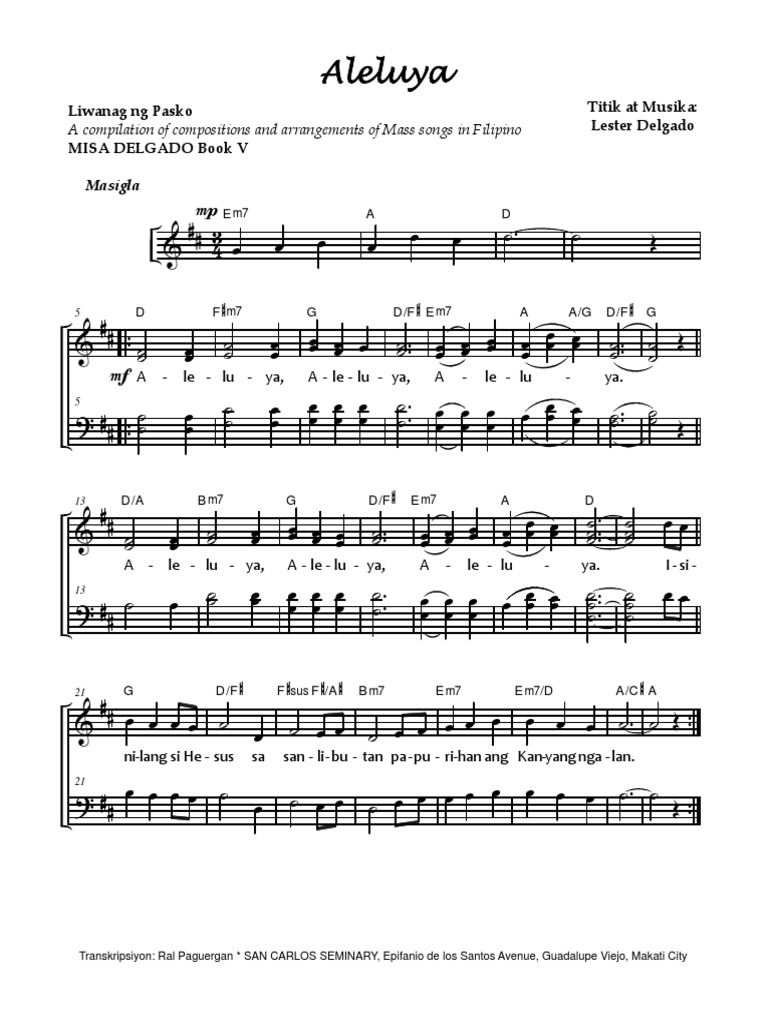 Aleluya | PDF