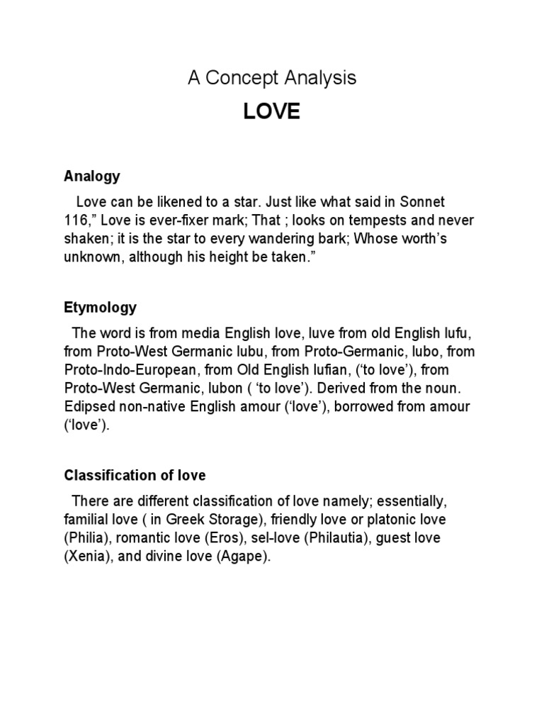 A Concept Analysis | PDF