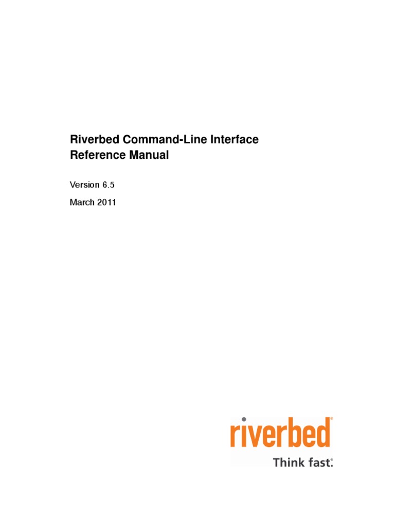 Riverbed Command-Line Interface Reference Manual | PDF | Command Line Interface | 64 Bit Computing