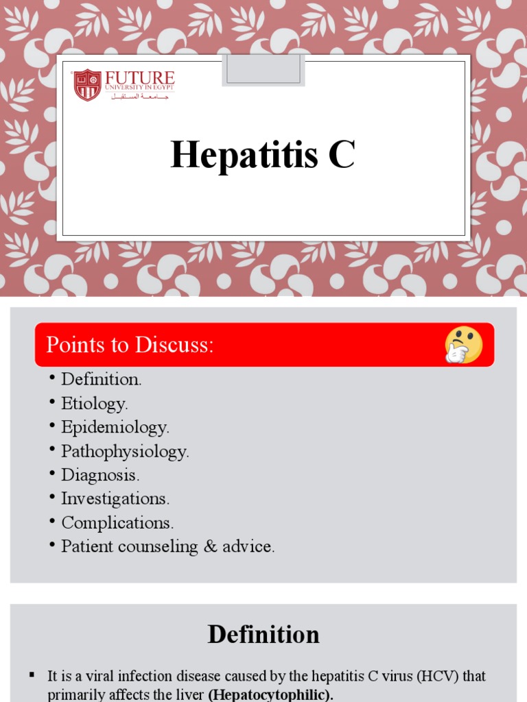 Hepatitis C | PDF | Hepatitis C | Hepatitis