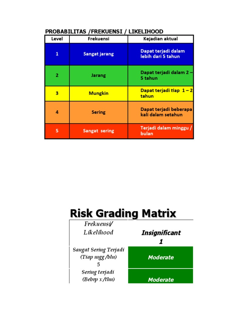 Daftar Resiko Tim Casemix | PDF