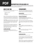 Gaslands Refuelled Quick Reference | PDF | Ammunition | Vehicles