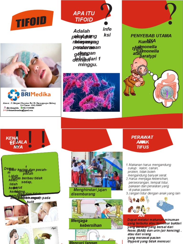 Leaflet-Tifoid 1 | PDF