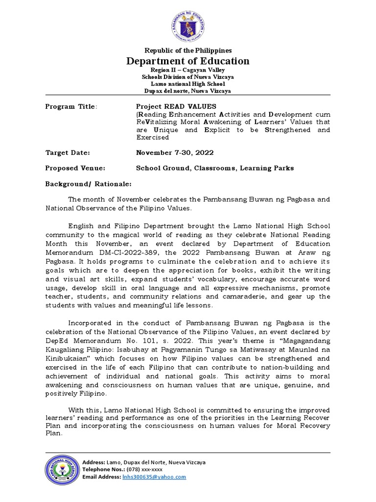 Reading Month | Download Free PDF | Cognitive Science | Behavior Modification