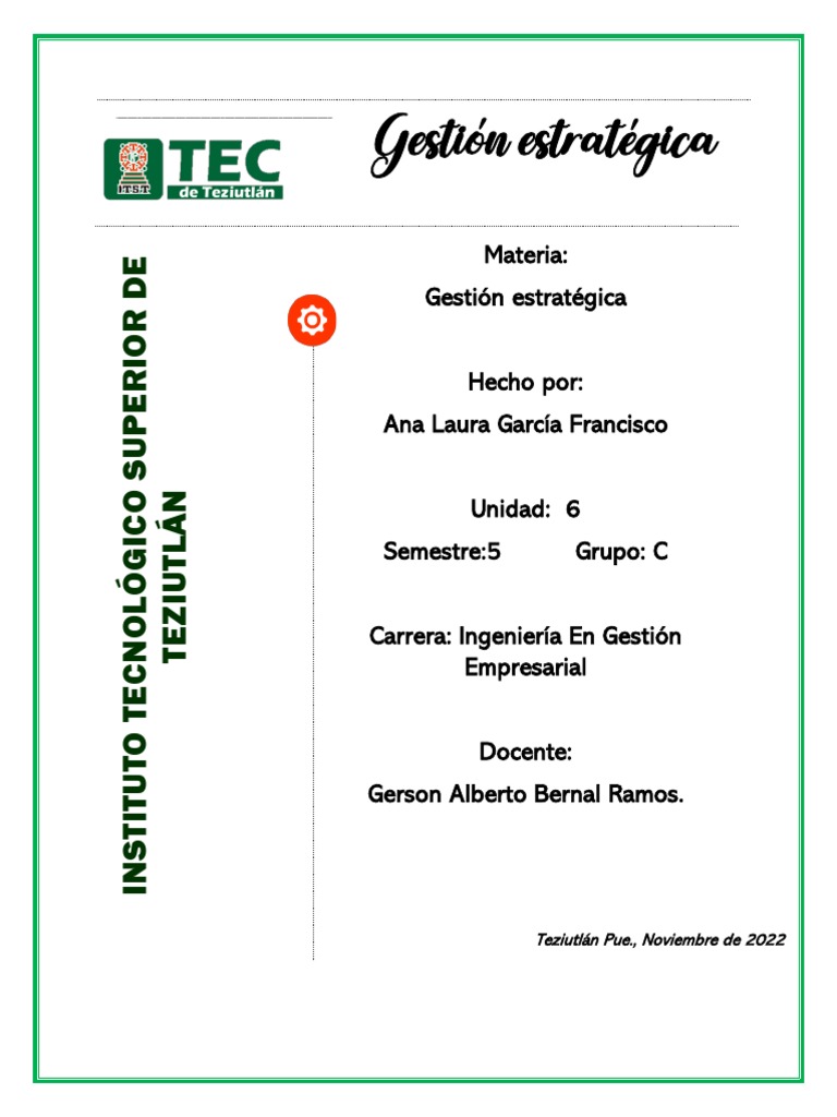 Portada Tec Merged | PDF | Gestión estratégica | Business