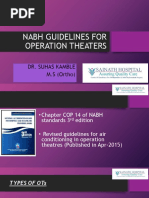 Guideline For Ideal OT Layout | PDF | Operating Theater | Filtration