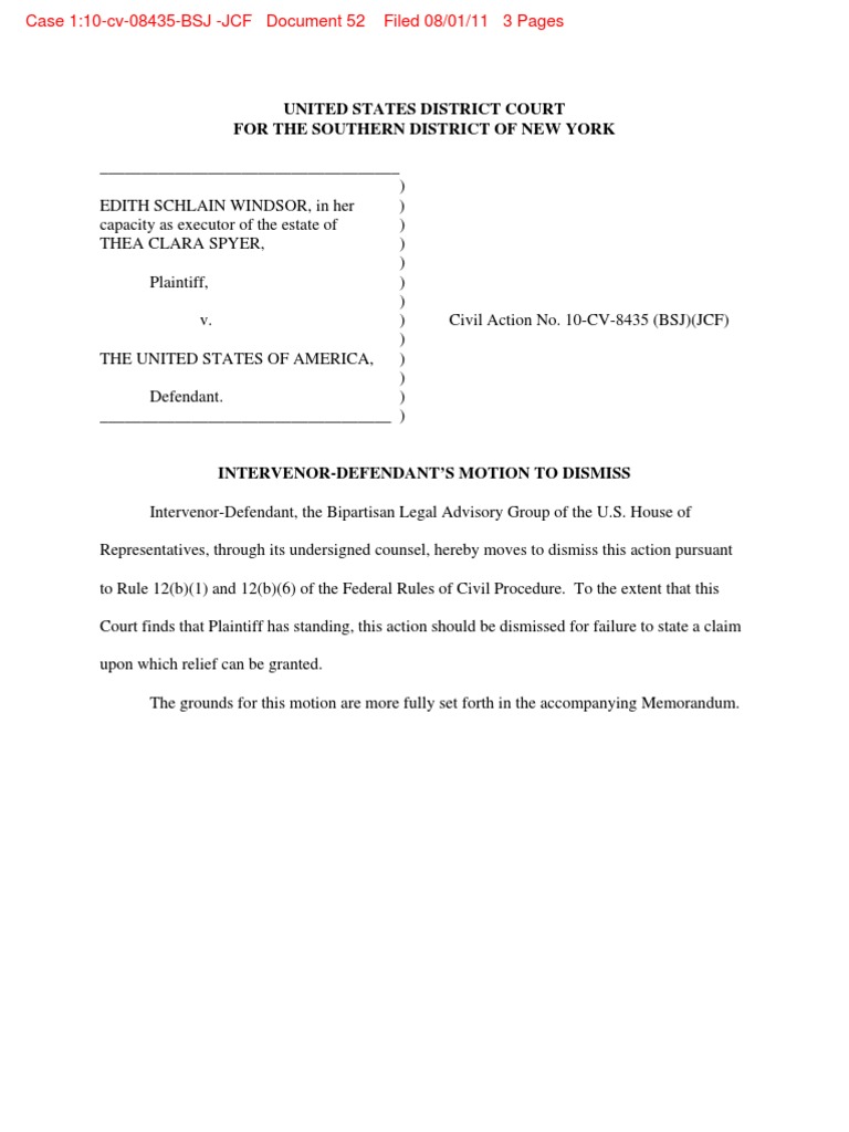 United States District Court For The Southern District of New York ...