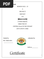 Computer Science Class-XII (2021-22) (Investigatory Project) | PDF | My ...