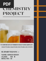 Fermentation Rate of Fruit Juices Study | PDF | Fermentation | Yeast