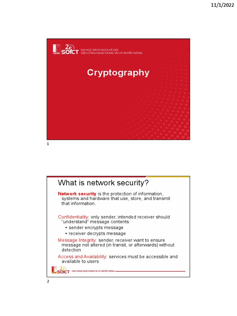 Cryptography Fundamentals: An Introduction to Cryptographic Concepts and Techniques | PDF ...