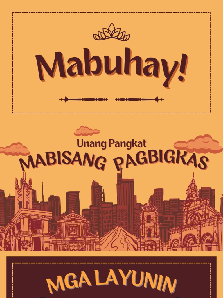 Unang Pangkat - Mabisang Pagbigkas | PDF