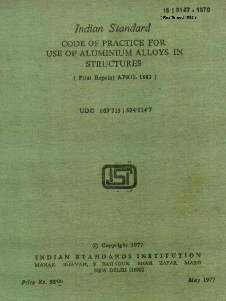 Is 8147 | PDF | Buckling | Bending