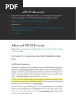Generating 50Hz PWM Using PIC16F877A | PDF | Frequency | Hertz