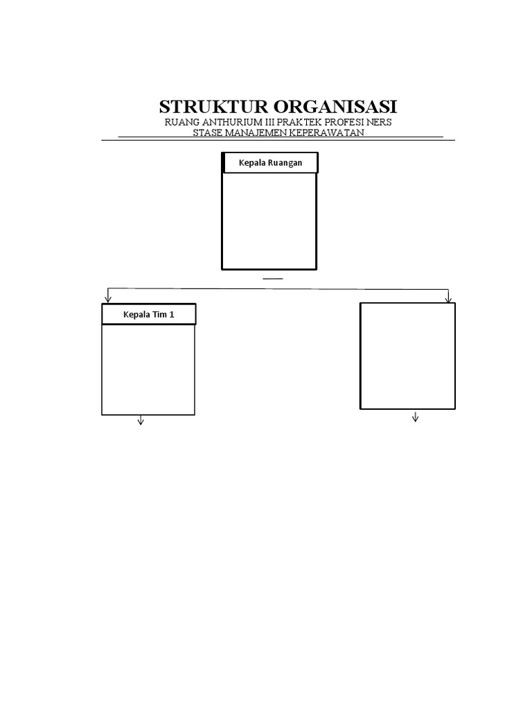Struktur Organisasi Pdf