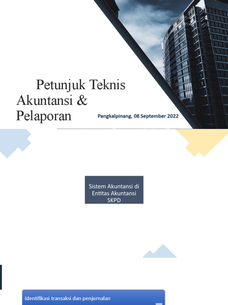 Paparan Sistem Penyusunan Laporan Keuangan | PDF | Pengelolaan Keuangan & Uang