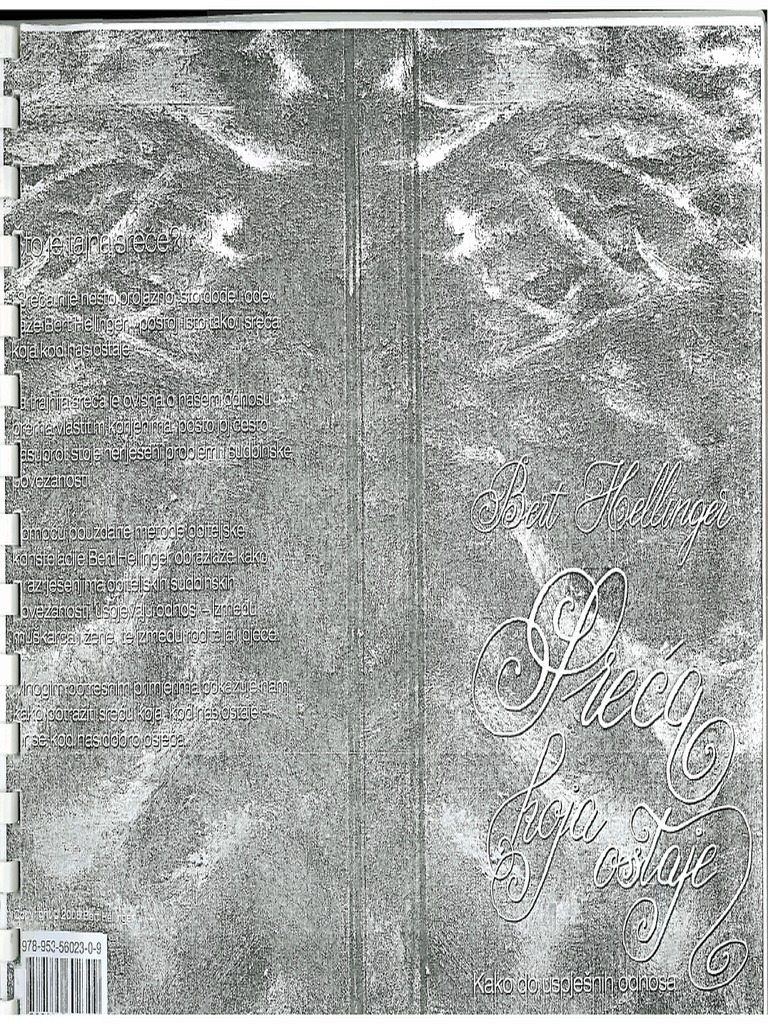 Bert Helinger - Sreća Koja Ostaje | PDF