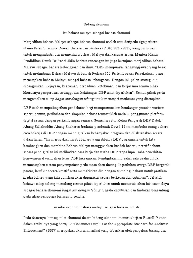 Bagai Aur Dengan Tebing | PDF