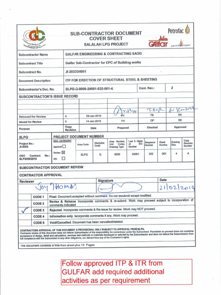 Itp STR Slpg-Q-0000-24001-032-001-4-A | PDF | Welding | Construction