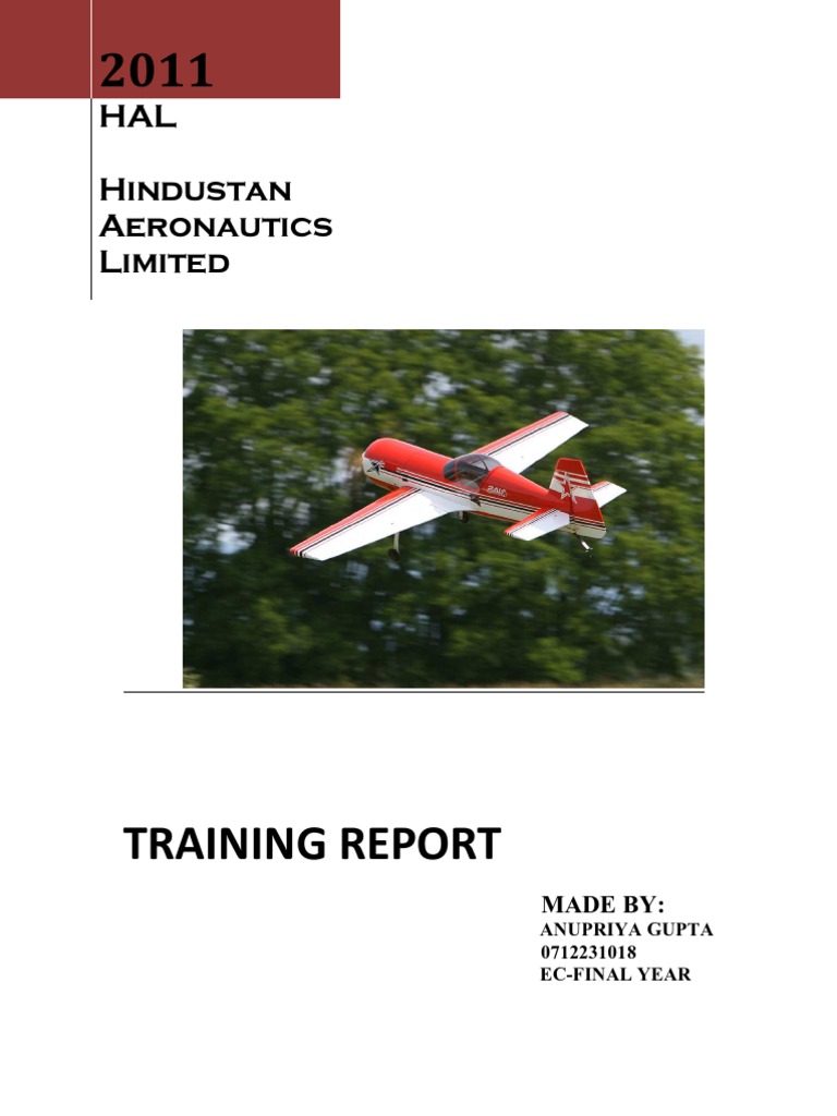 HAL Report | PDF | Flight Control Surfaces | Alternating Current
