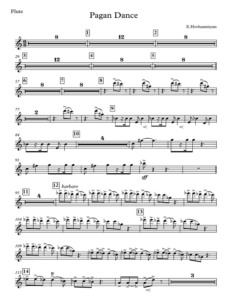 Pagan Dance Hide Flute 2018 12-04-0227 Flute | PDF